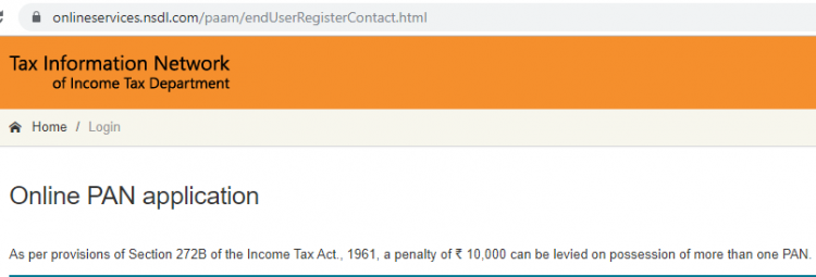 Penalty for holding multiple PAN card: Rs. 10,000 u/s 272B - Taxontips Penalty for holding multiple PAN card: Rs. 10,000 u/s 272B - Taxontips
